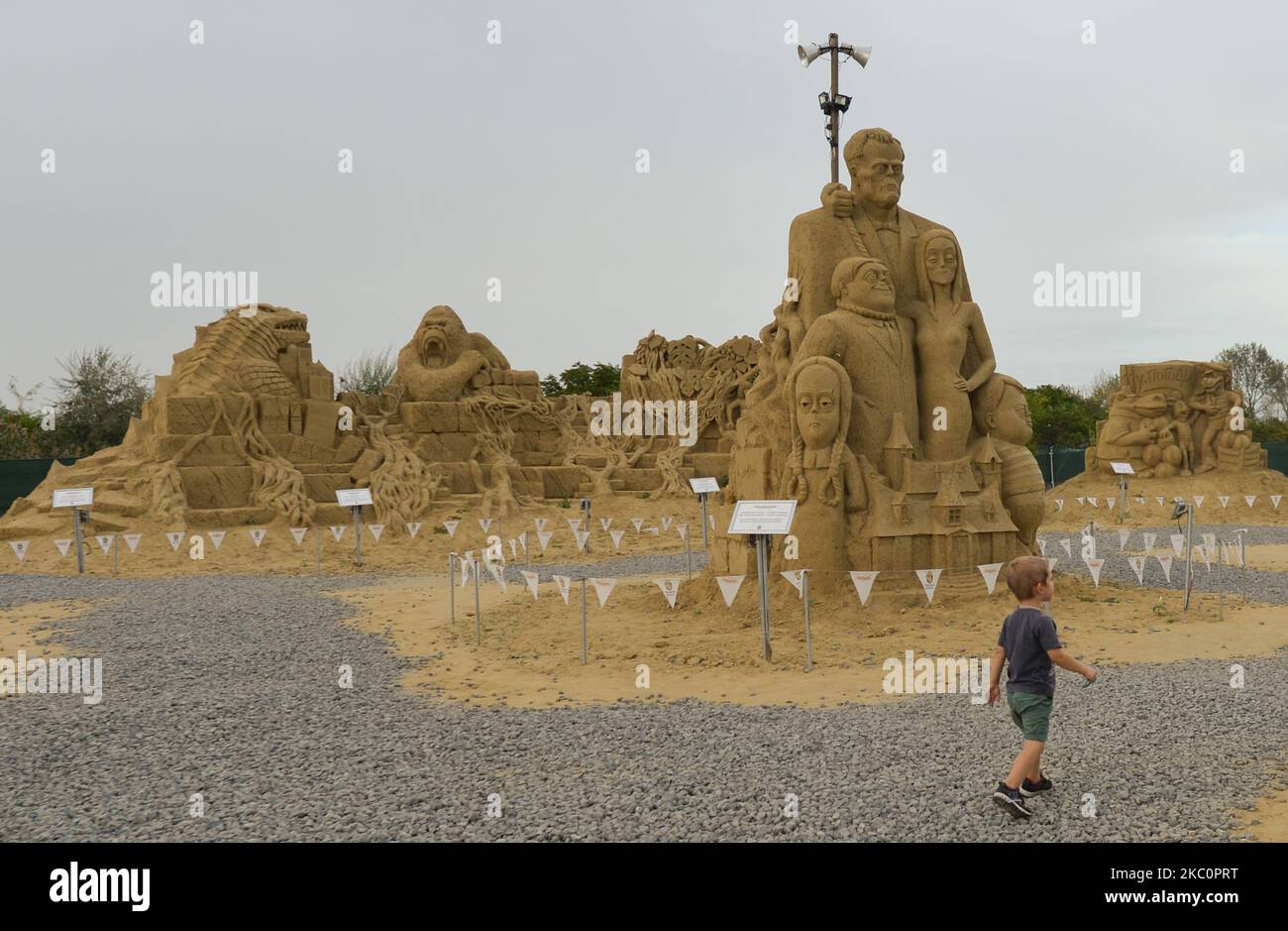 13th edition of Burgas Sand Sculptures Festival 2020 in Burgas Park ...