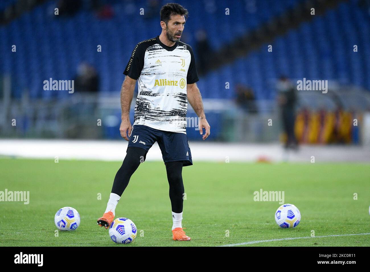 Gianluigi Buffon of Juventus FC during the Serie A match between AS ...