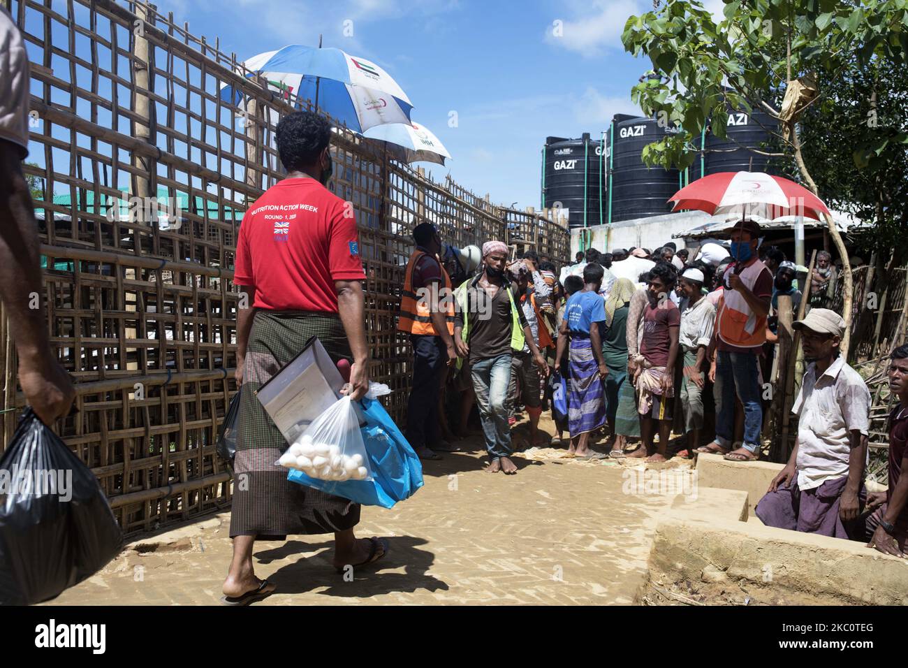 People at the Rohingya Camp, Bangladesh, on September 28, 2020. More ...