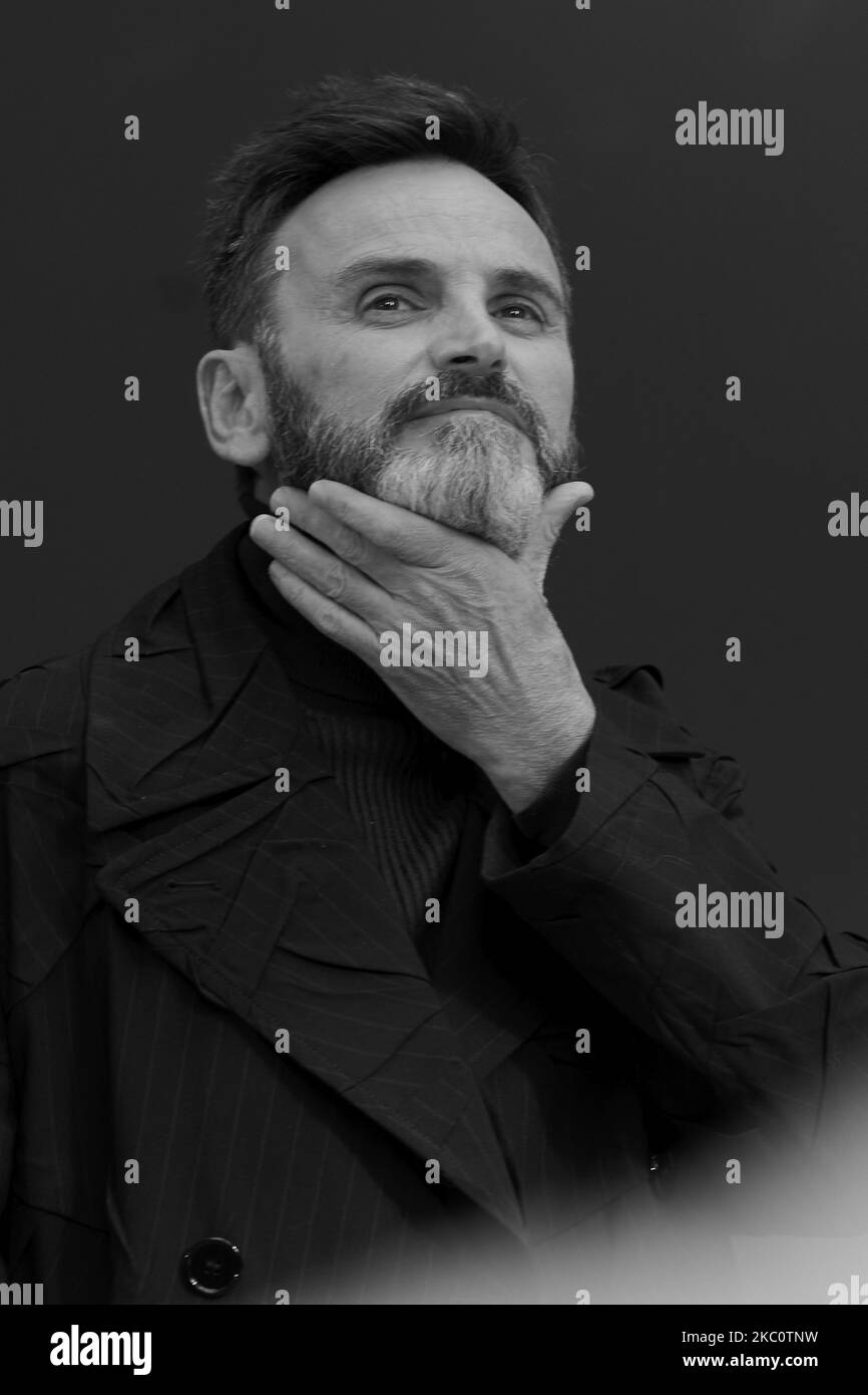 (EDITOR'S NOTE: Image was converted to black and white) Fernando Tejero ...