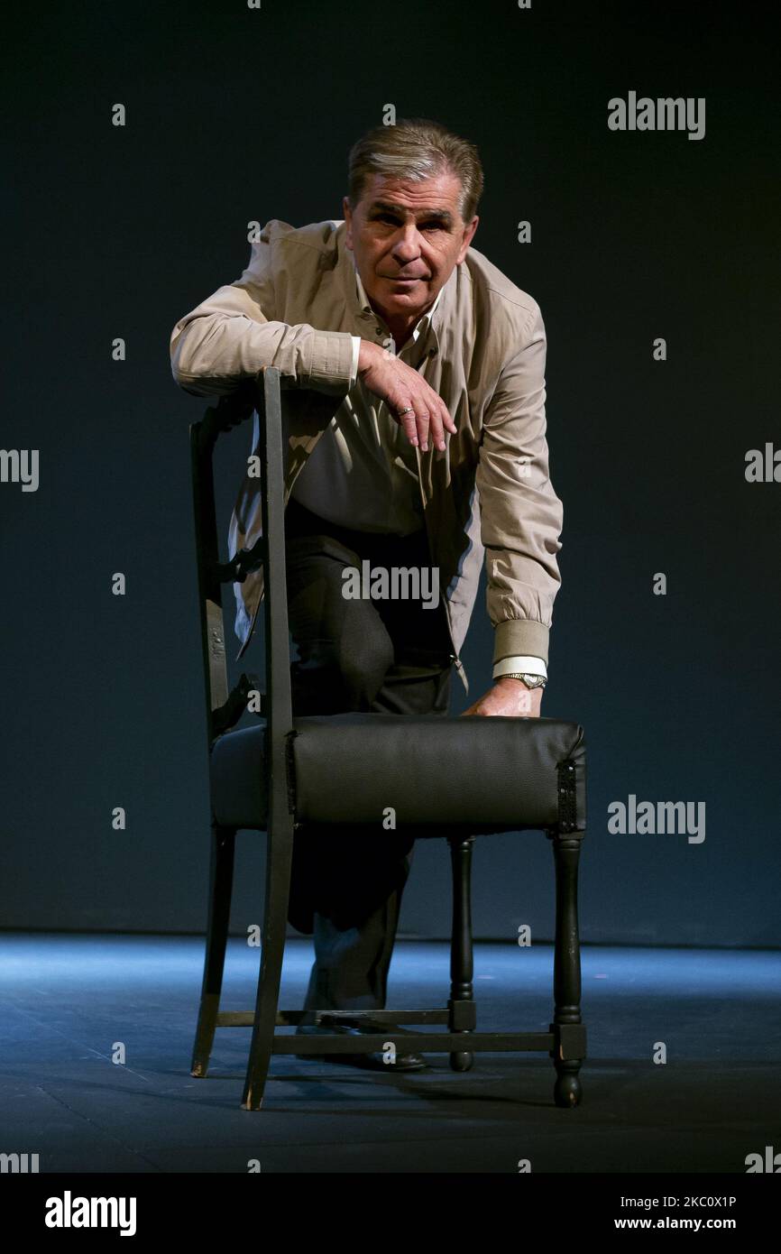 Actor Pedro Ruiz poses during the portrait session at the Infanta ...