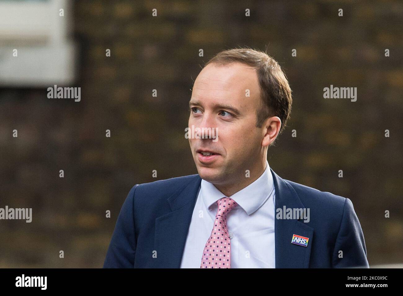 Secretary of State for Health and Social Care Matt Hancock arrives in ...