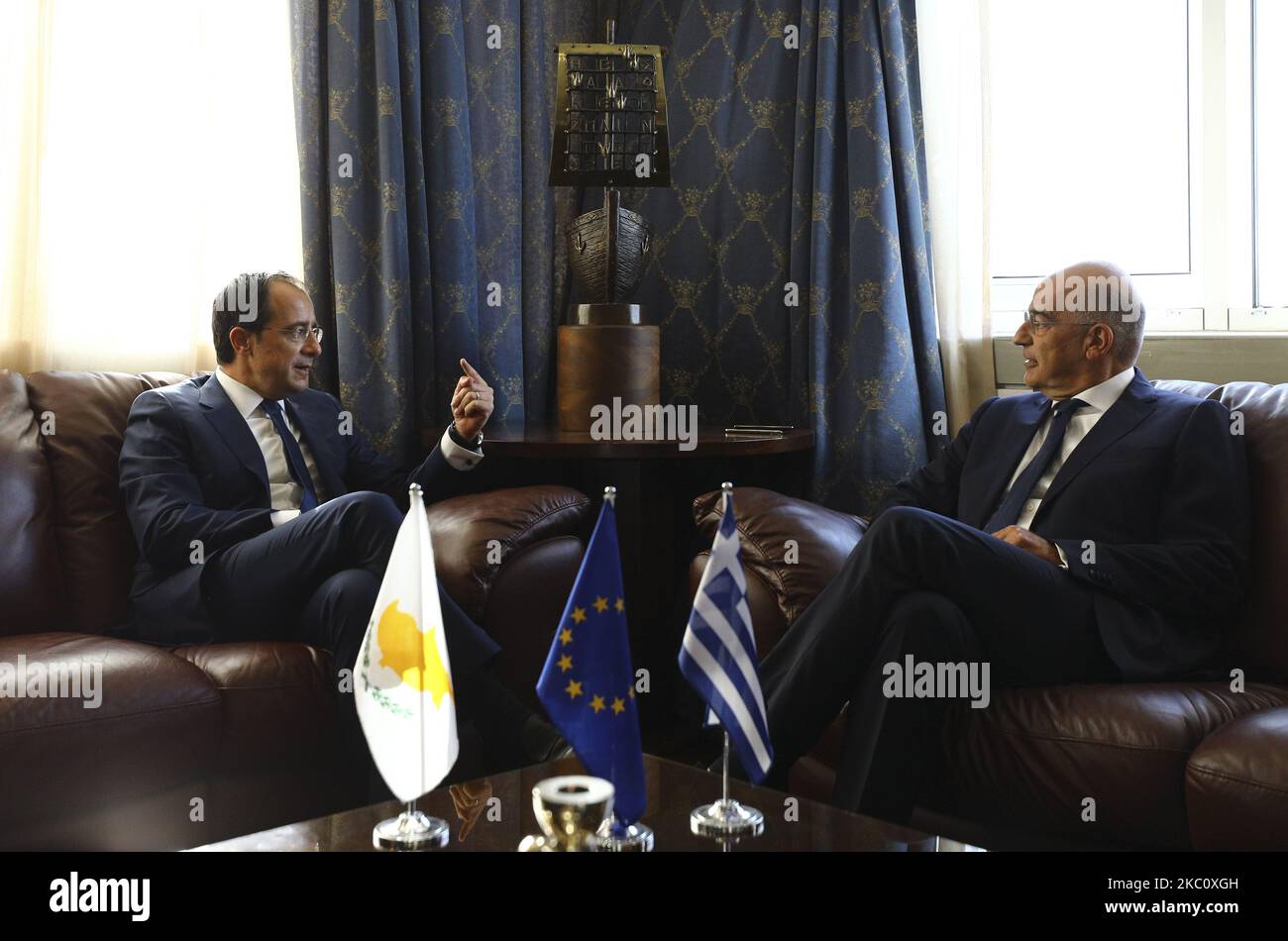 Foreign minister nikos christodoulides hi-res stock photography and images - Alamy