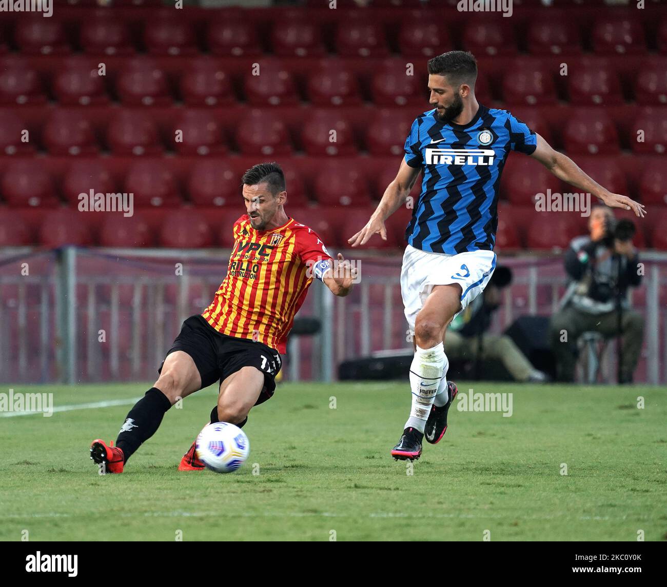 Christian maggio of benevento calcio hi-res stock photography and ...