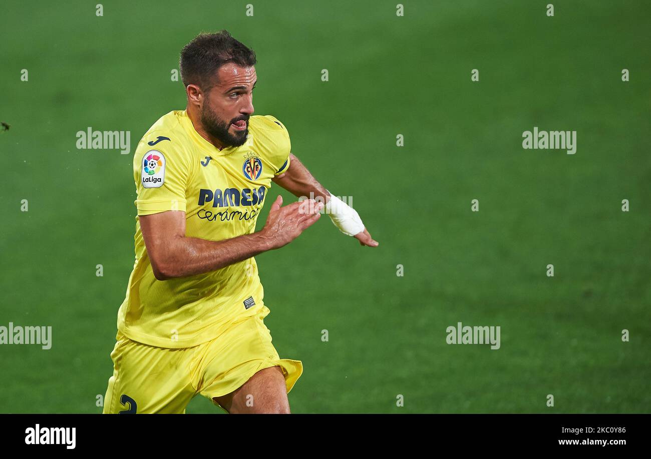Mario Gaspar of Villarreal CF during the La Liga Santander mach between ...