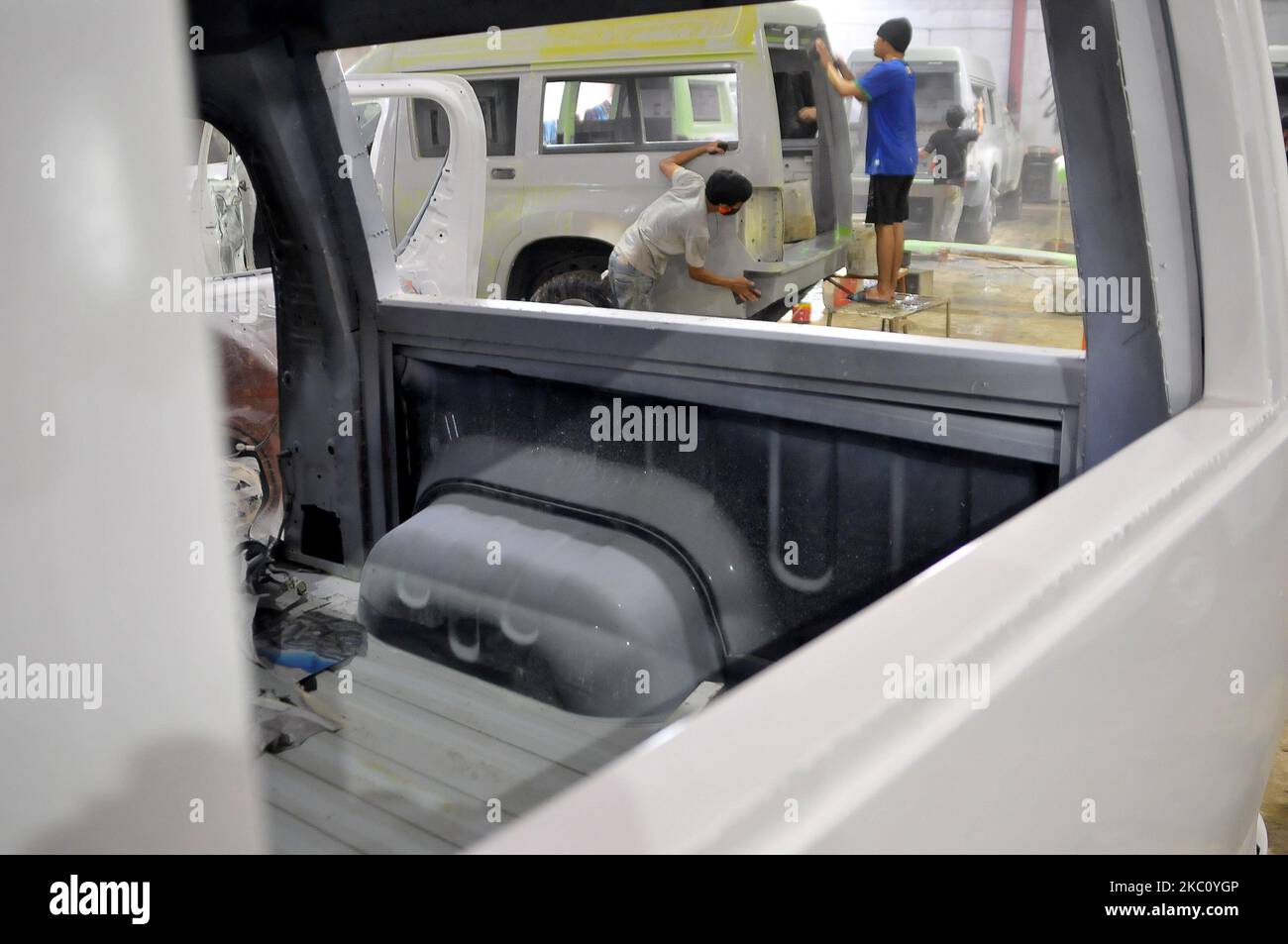 Ambulance assembly workshop hi-res stock photography and images - Alamy