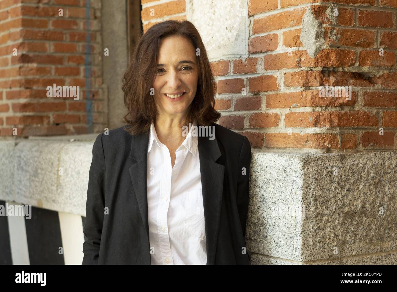 Actress Ana Torrent poses during the portrait session in Madrid on ...