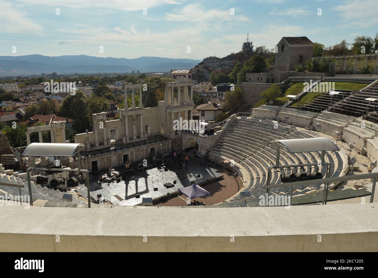 Plovdiv Roman theatre, one of the world's best-preserved ancient Roman ...