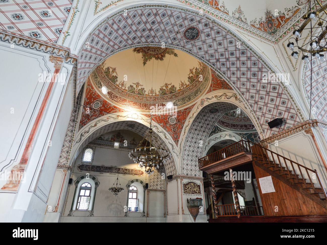 Dzhumaya Mosque, located in the centre of Plovdiv, built in 1363–1364 ...