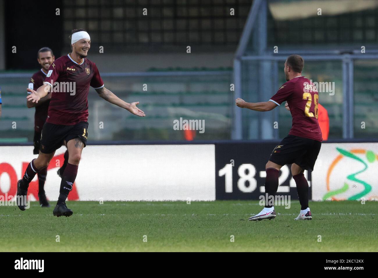 Milan djuric celebrate after scoring a goal hi-res stock photography ...