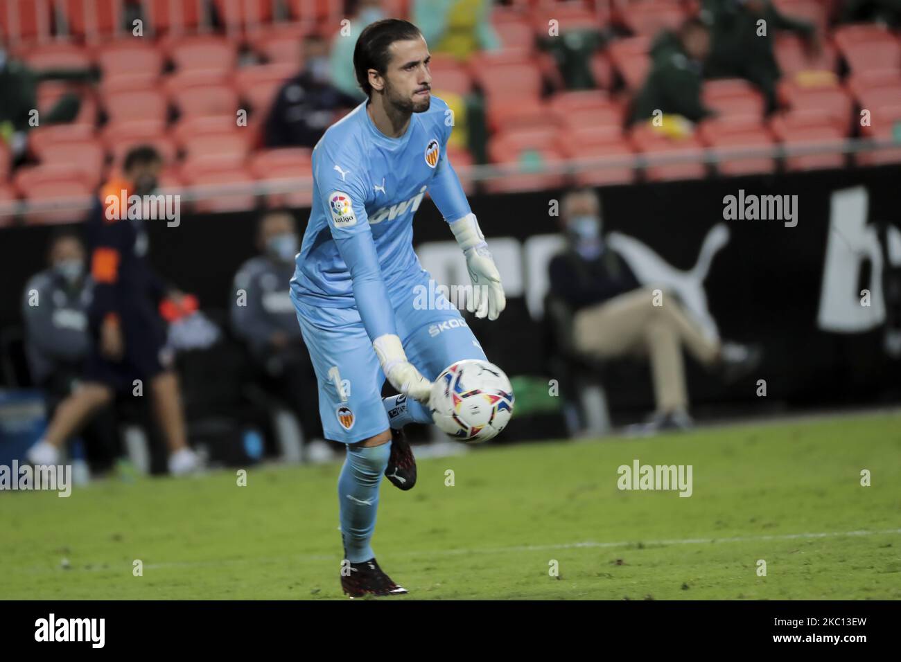Jaume Domenech of Valencia CF during spanish La Liga match between ...