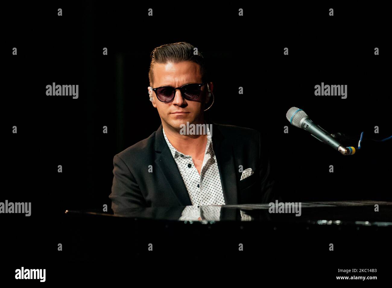 Matthew Lee performs live at Blue Note on October 03, 2020 in Milan ...