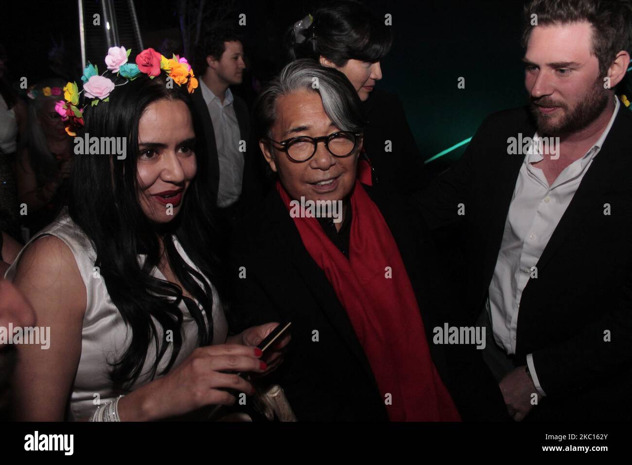 Kenz? Takada, Japanese fashion designer and founder of the Kenzo ...
