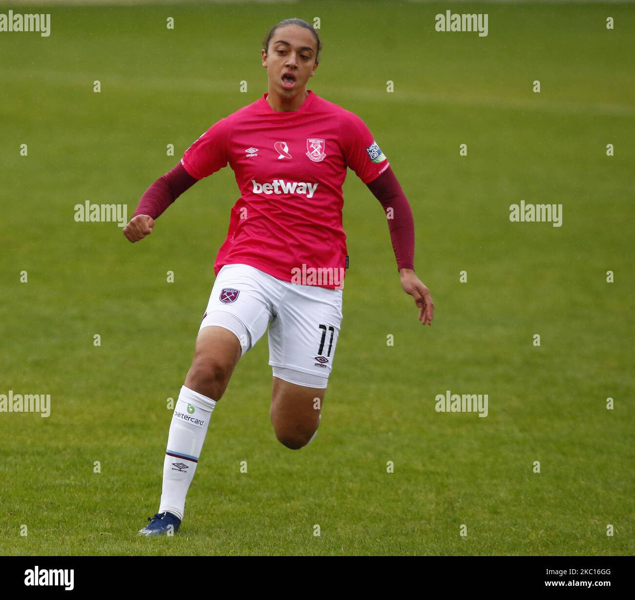 Nor Mustafa of West Ham United WFC during Barclays FA Women Super ...