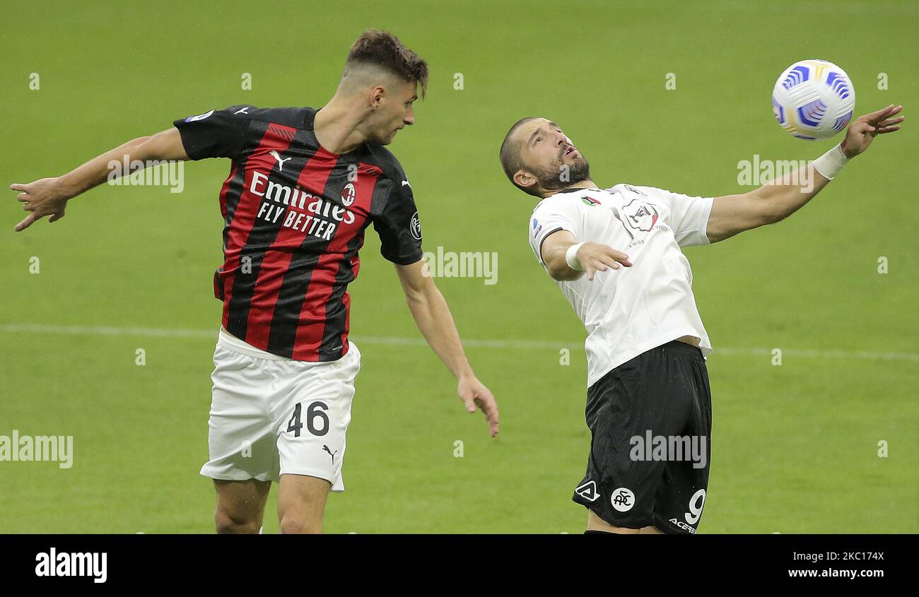 Matteo gabbia of ac milan hi-res stock photography and images - Alamy