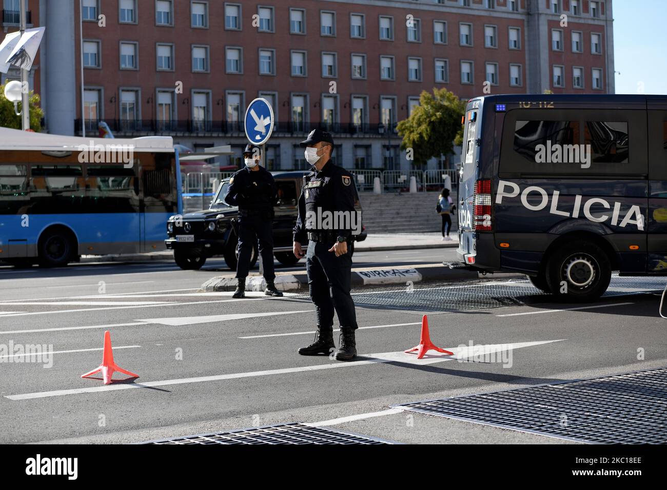 National police control peoples movement hi-res stock photography and ...