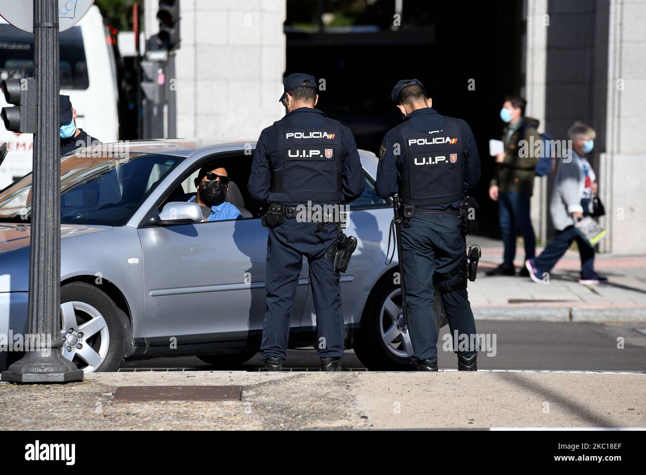 National police control peoples movement hi-res stock photography and ...