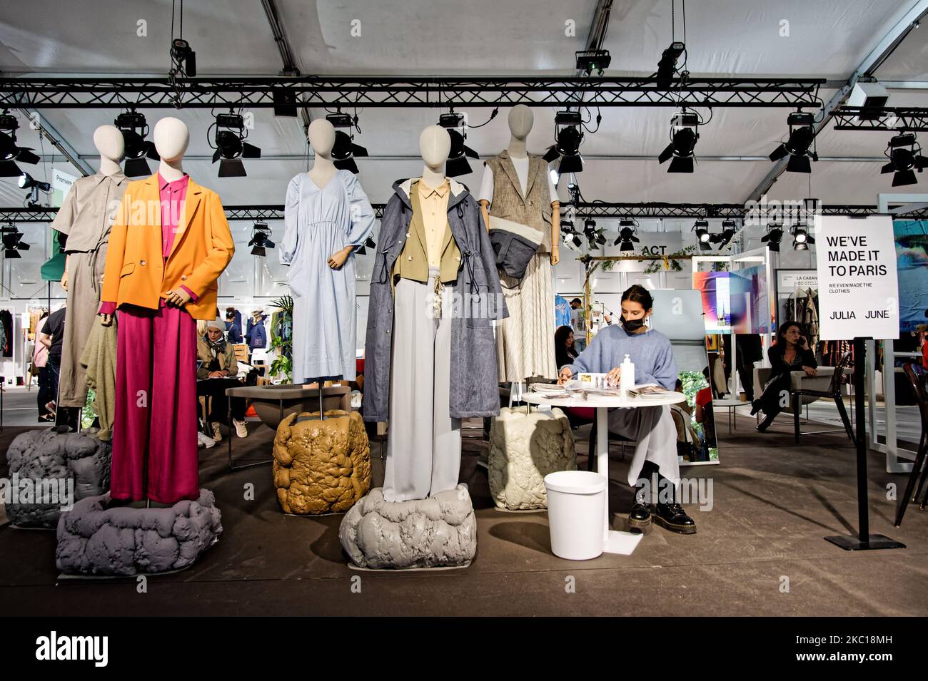 The Designer Julia June presents its new collection during the Paris ...