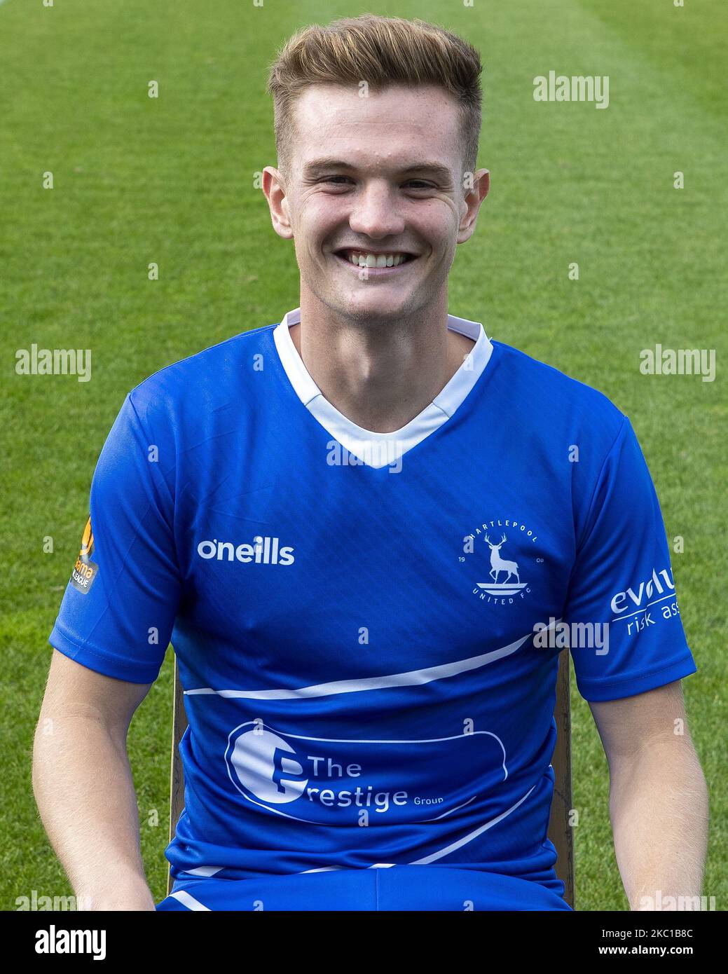 Mark Shelton during the Hartlepool United 1st team squad photocall at ...