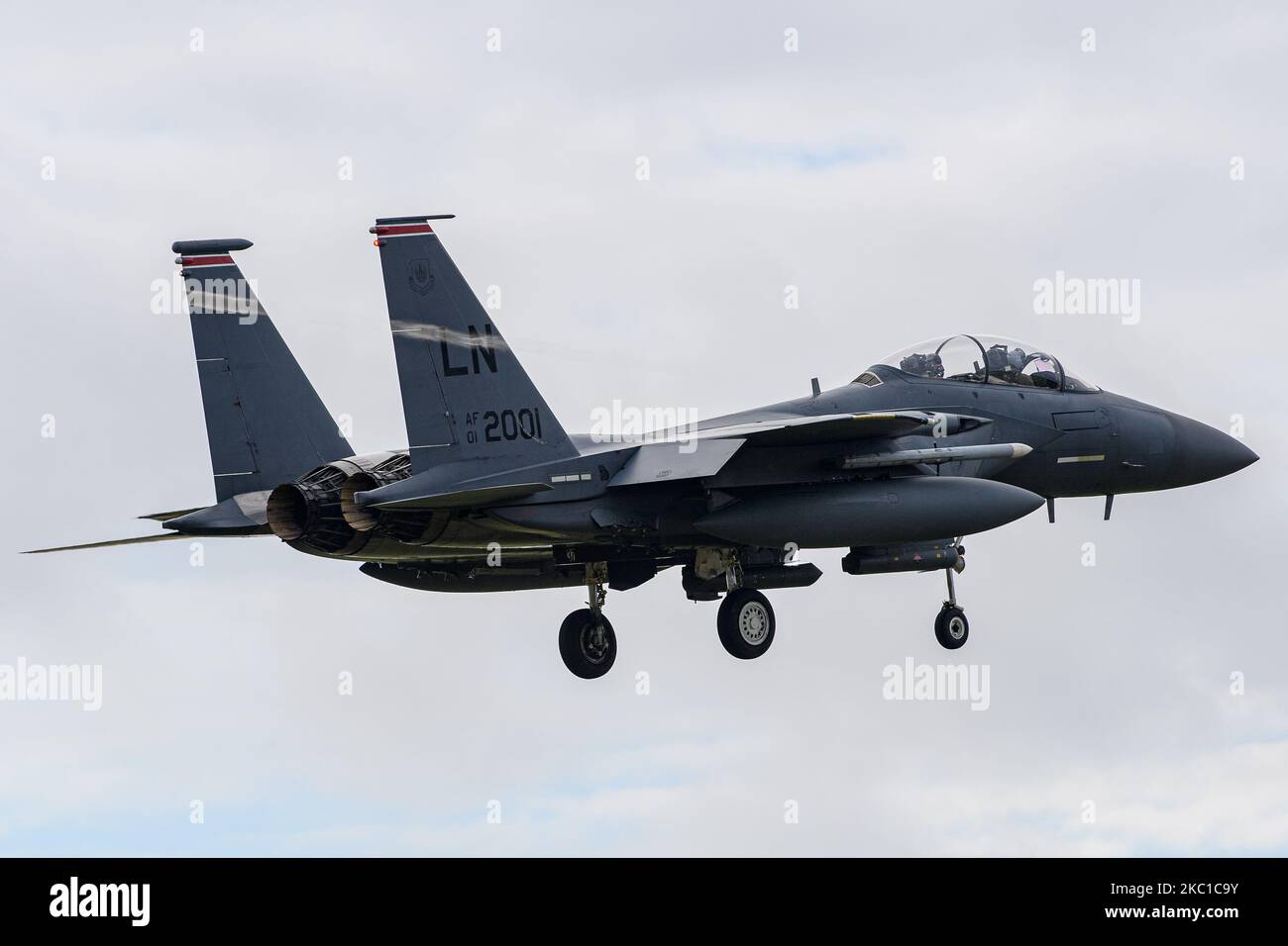 LN AF 01 2001 U.S. Air Force McDonnell Douglas F-15E Strike Eagle of ...