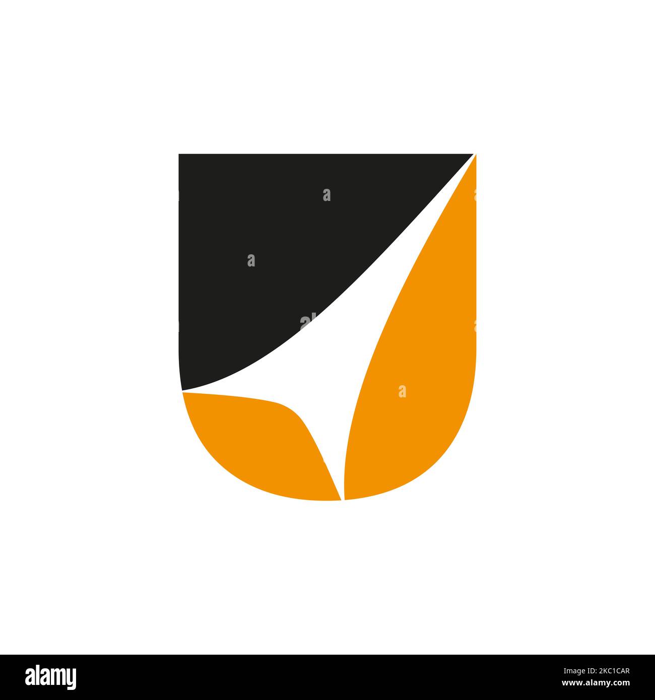 Letter U Logo Design, Minimalist U Letter Monogram Initial Based Vector ...