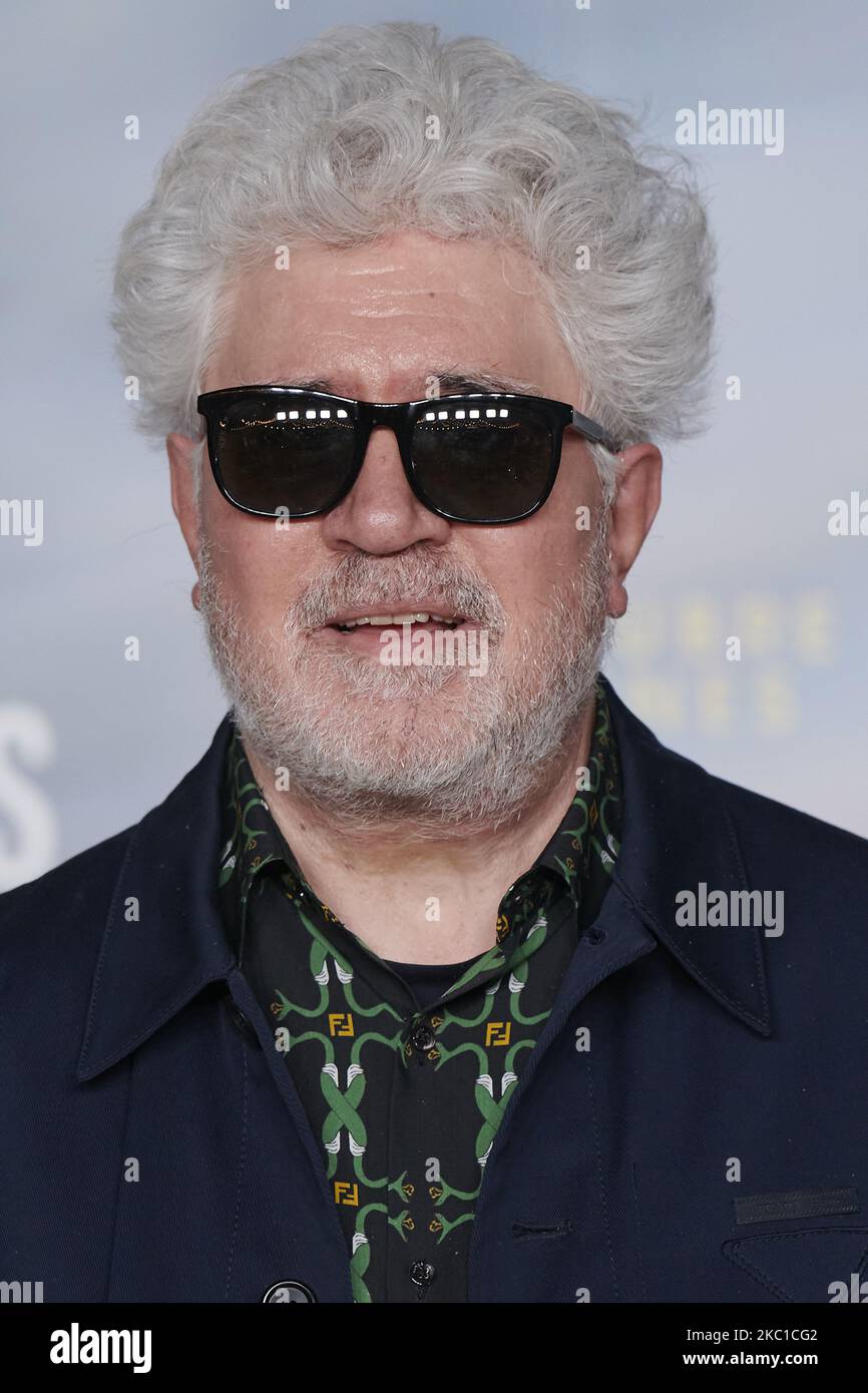 Pedro Almodovar attends the 'Cartas Mojadas' Premiere at Gran Principe ...