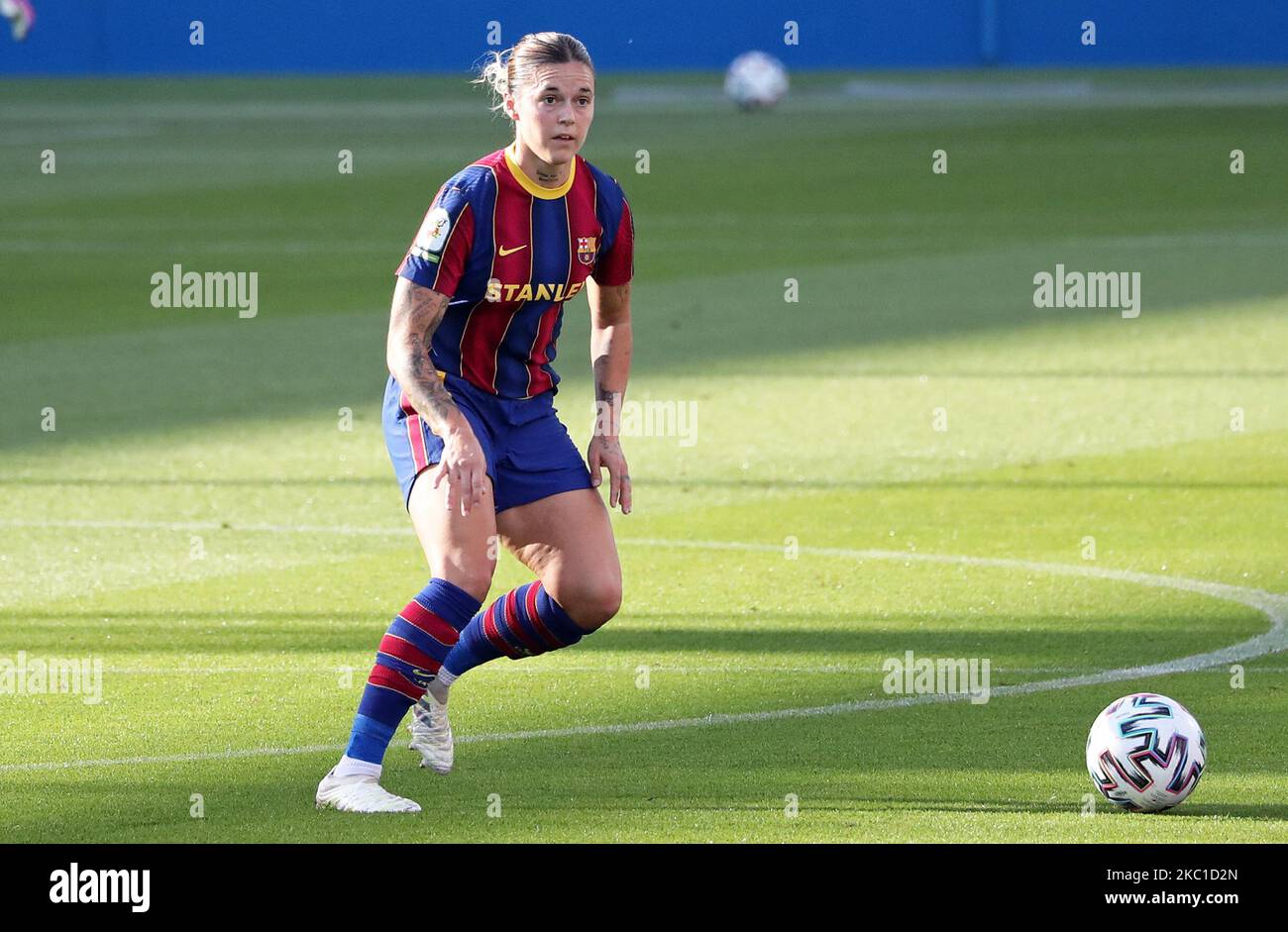 Mapi Leon during the match between FC Barcelona and Sevilla FC ...