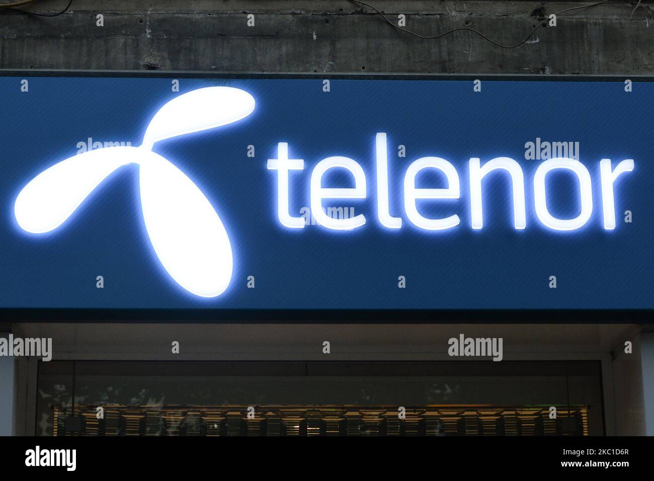 Telenor Blue Wallpaper
