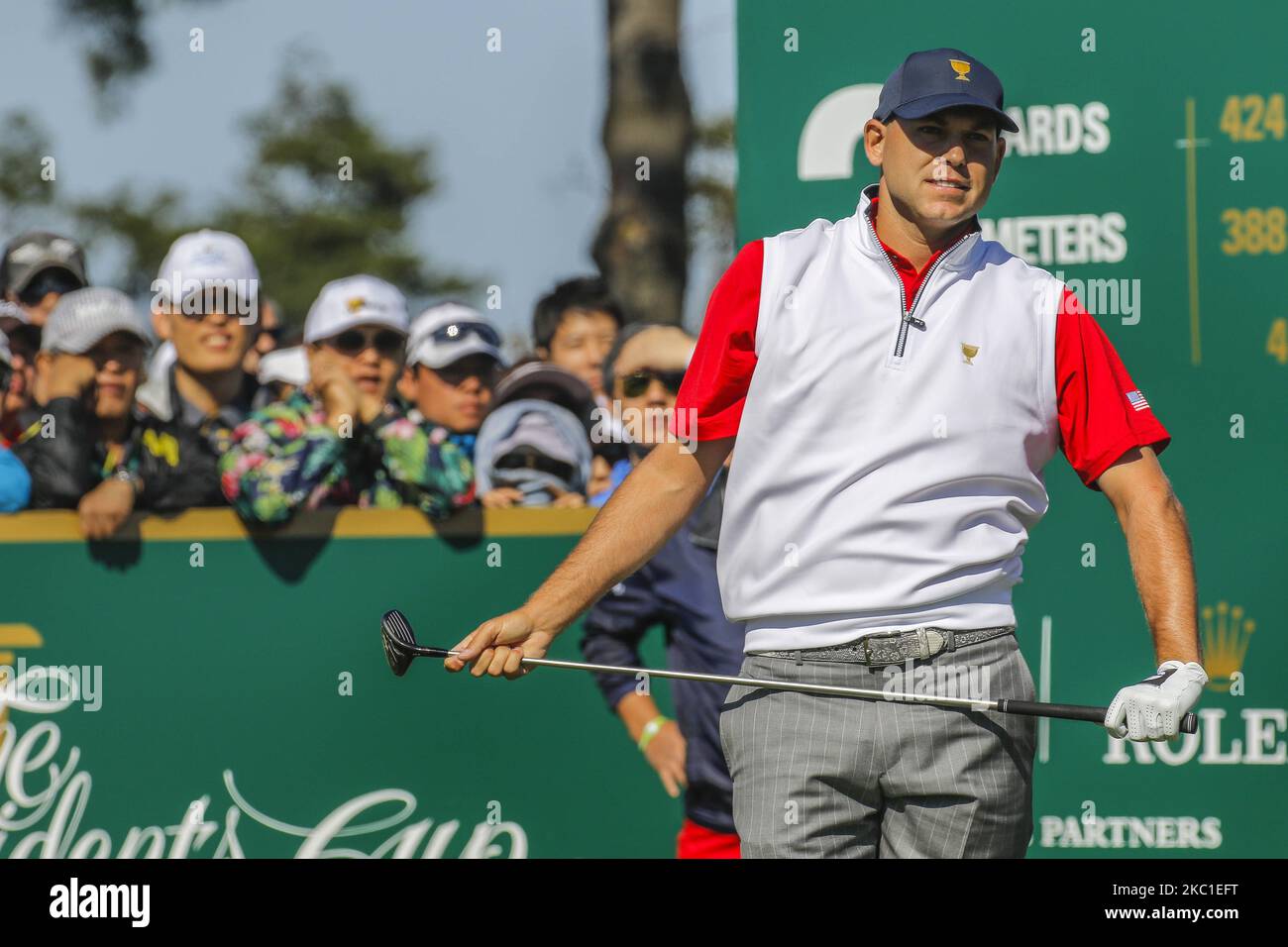 United states team player bill haas hi-res stock photography and images ...