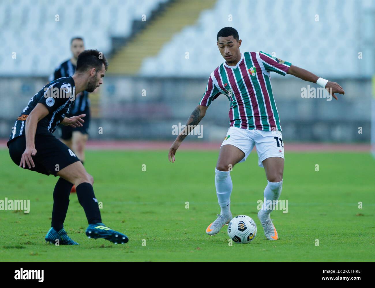 Paollo Madeira of Estrela Amadora SAD in action during the Portuguese ...