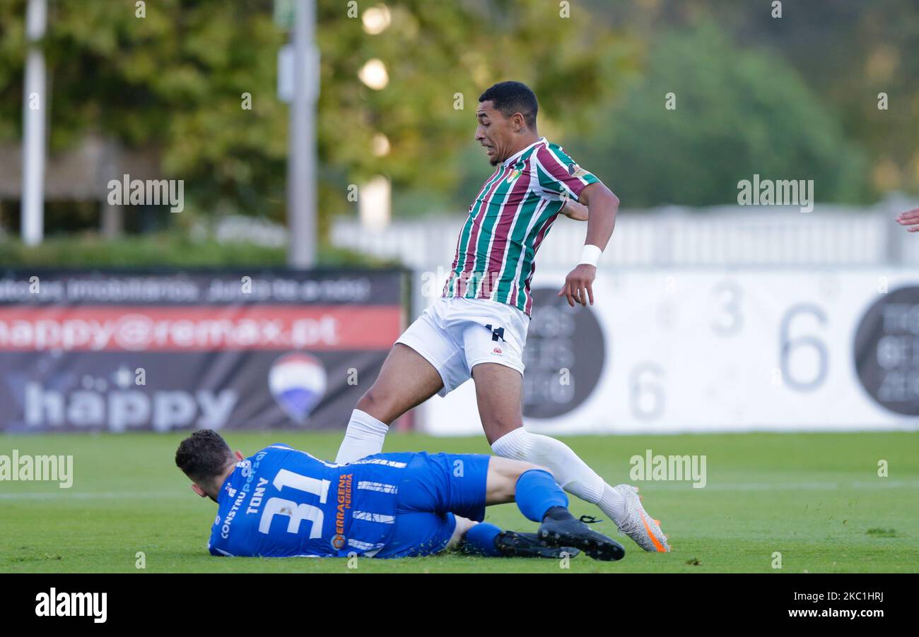 Paollo Madeira of Estrela Amadora SAD in action during the Portuguese ...