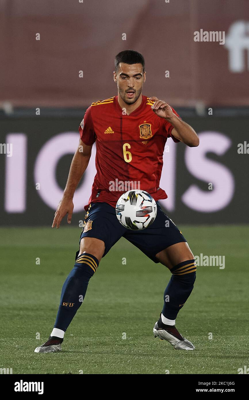 Mikel Merino (Real Sociedad) of Spain in action during the UEFA Nations ...
