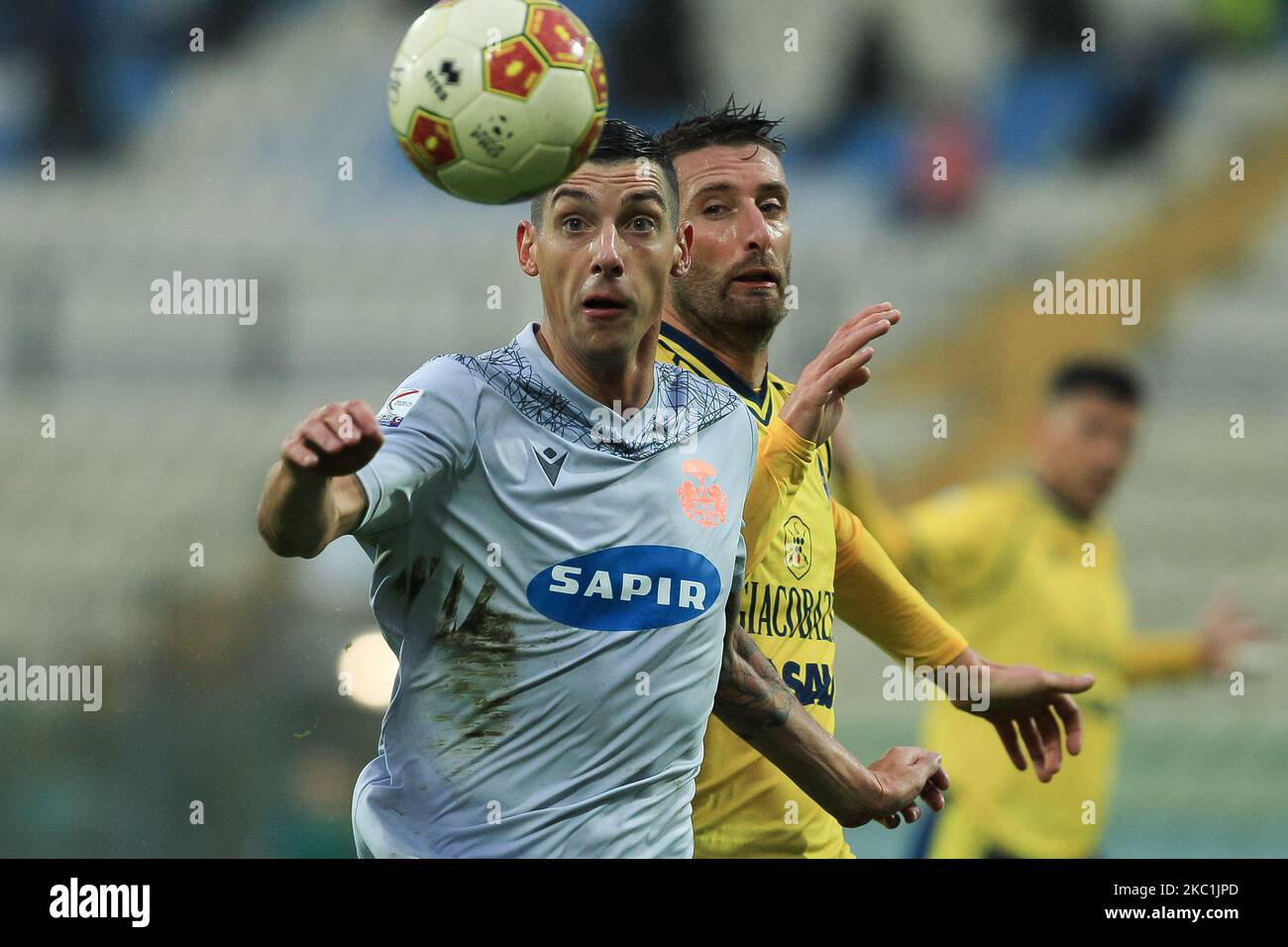Riccardo martignago and pegreffi antonio in action hi-res stock ...