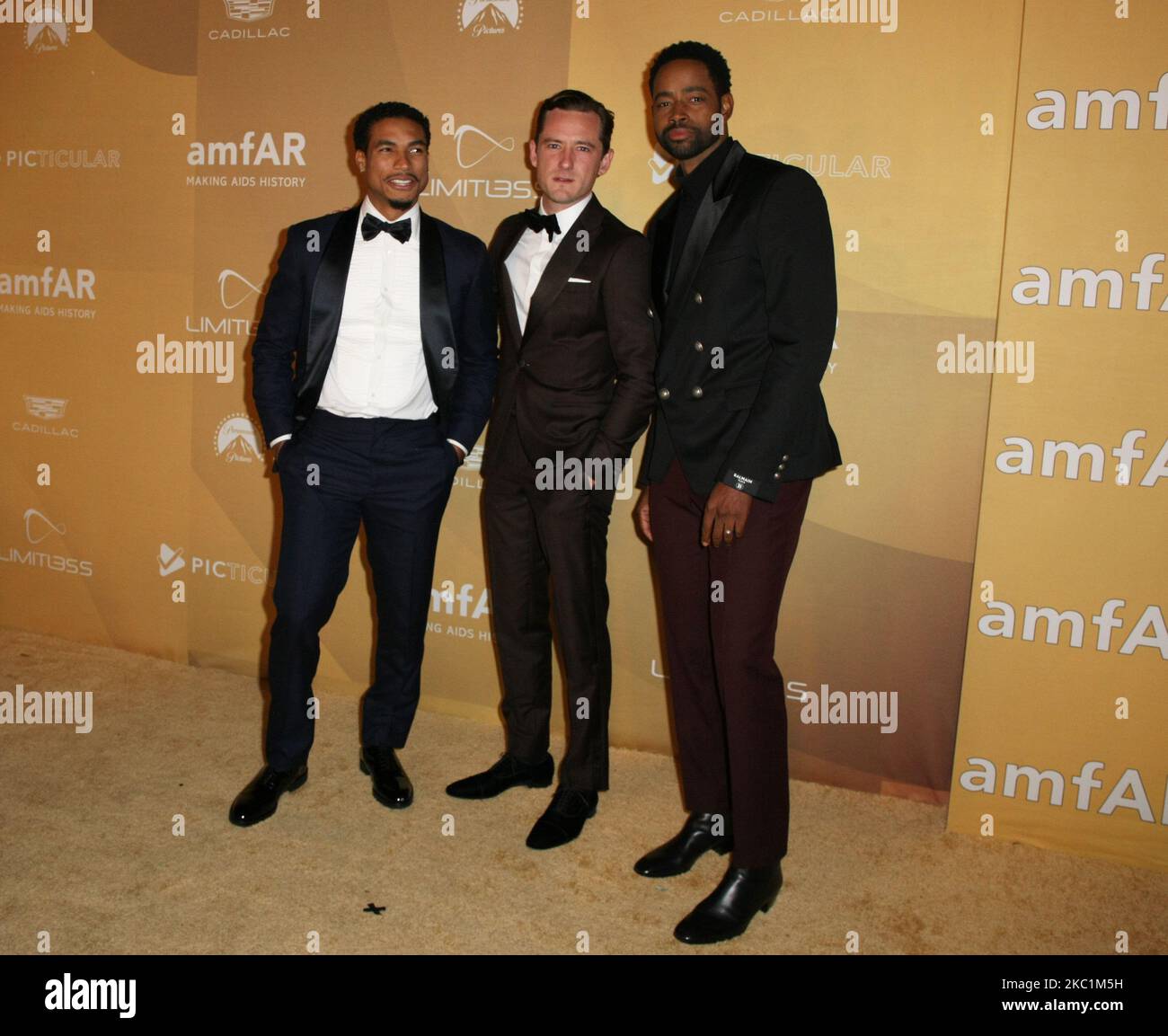 West Hollywood, USA. 03rd Nov, 2022. Greg Tarzan, Lewis Pullman and Jay ...