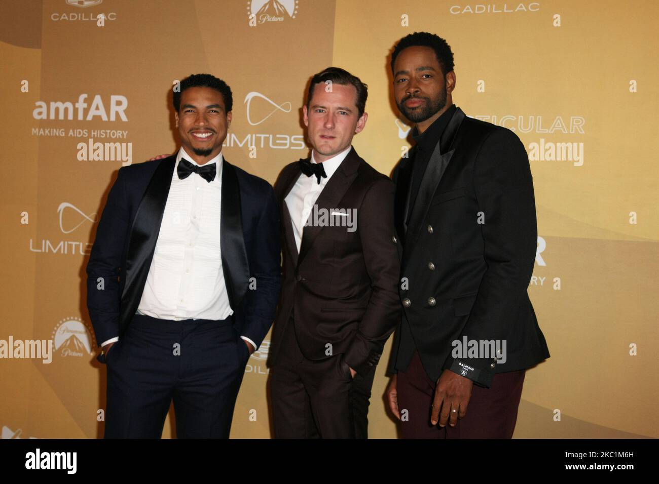 West Hollywood, USA. 03rd Nov, 2022. Greg Tarzan, Lewis Pullman and Jay ...