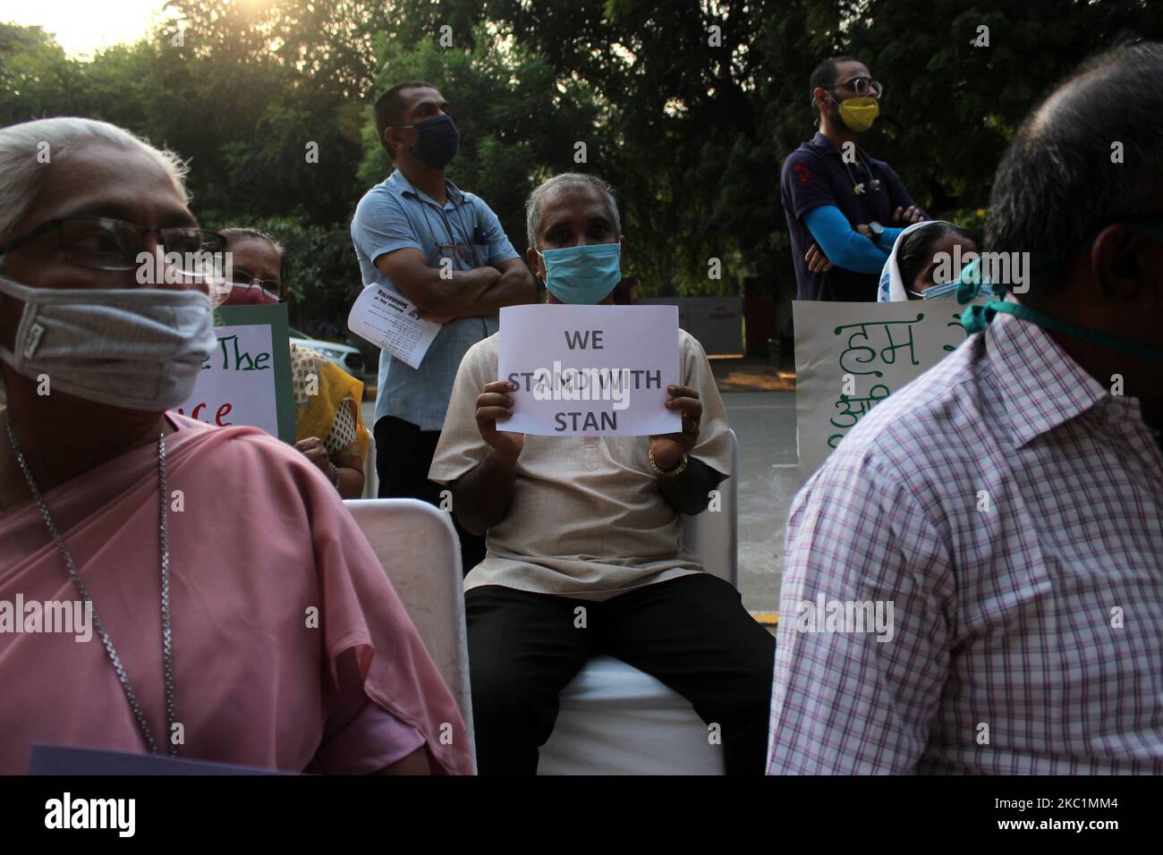 Social activists and members of Civil Society Organisations protest ...