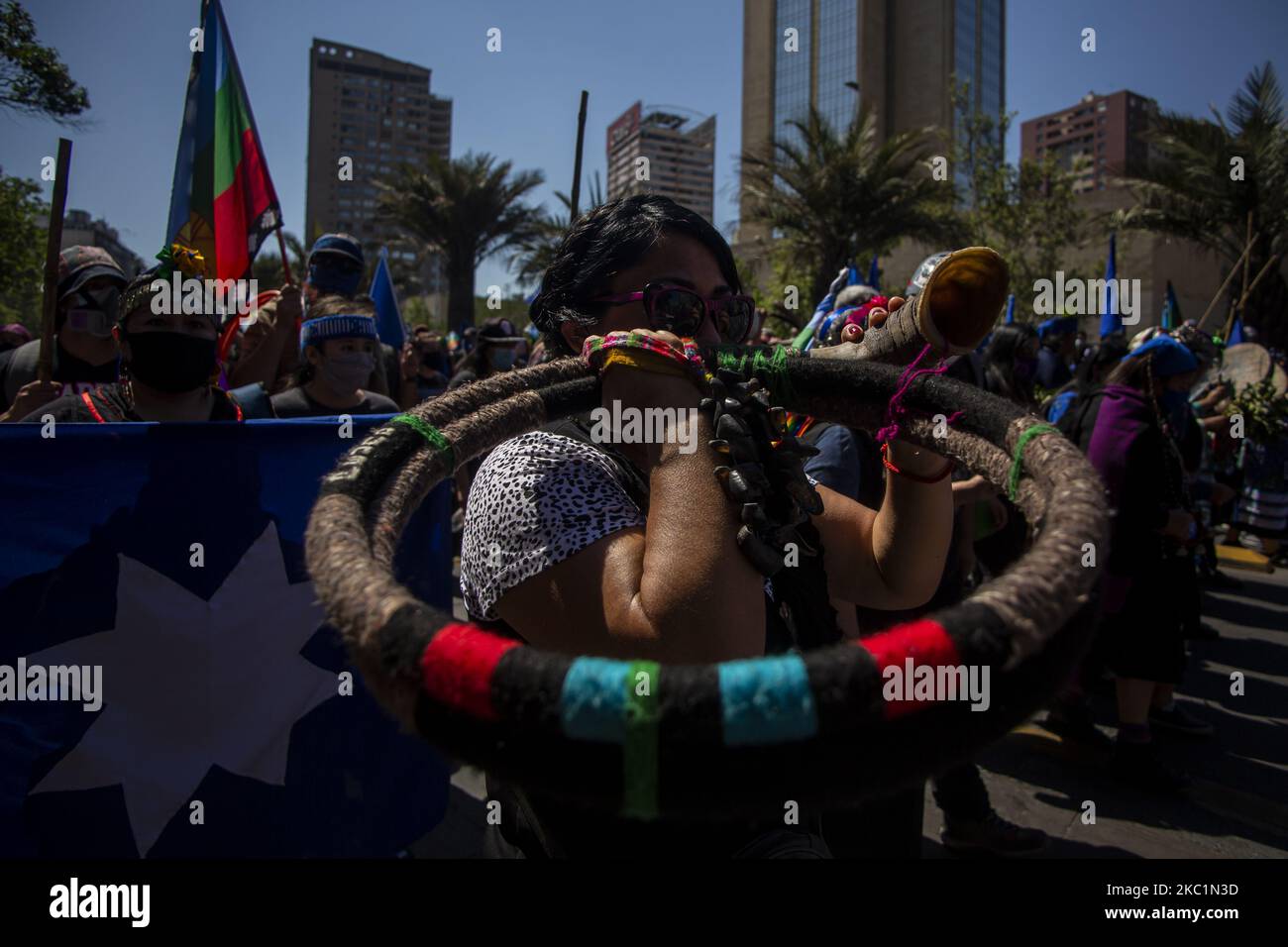 Ancestral nation people los mapuche hi-res stock photography and images ...