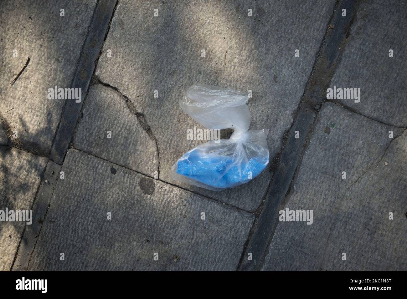Masks in plastic bag hi-res stock photography and images - Alamy