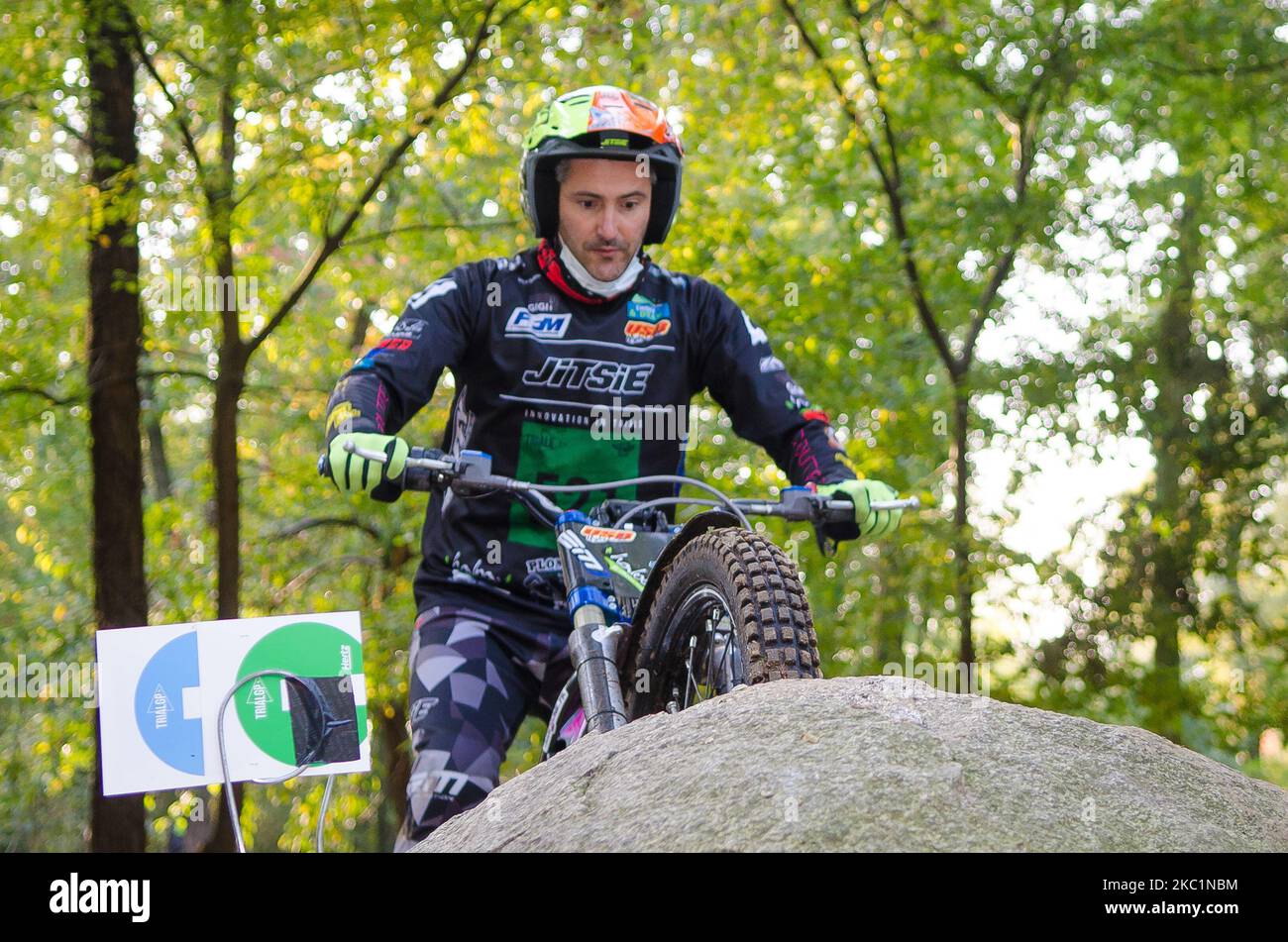 Trial electric powered motorcycles hi-res stock photography and images ...