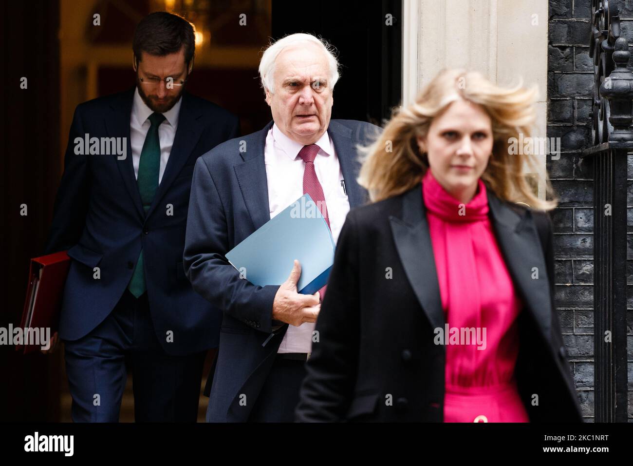 Sir Edward Lister (C), Chief Strategic Adviser to British Prime ...