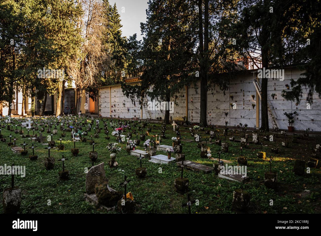 Prima porta flaminio cemetery hi-res stock photography and images - Alamy