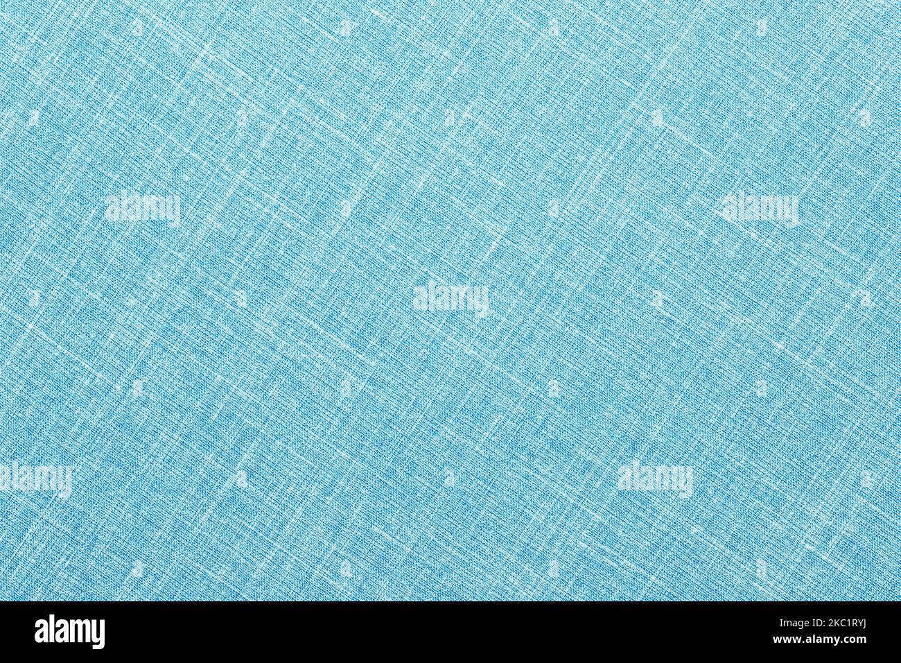 blue fabric texture, natural linen textile as background Stock Photo ...