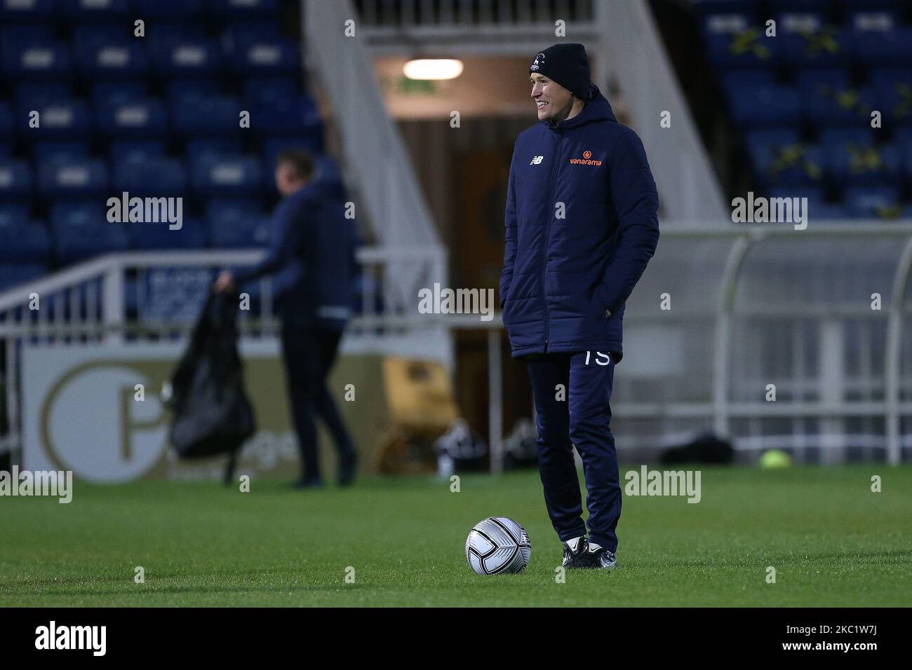 Tony Sweeney, the Hartlepool United assistant coach during the Vanarama ...