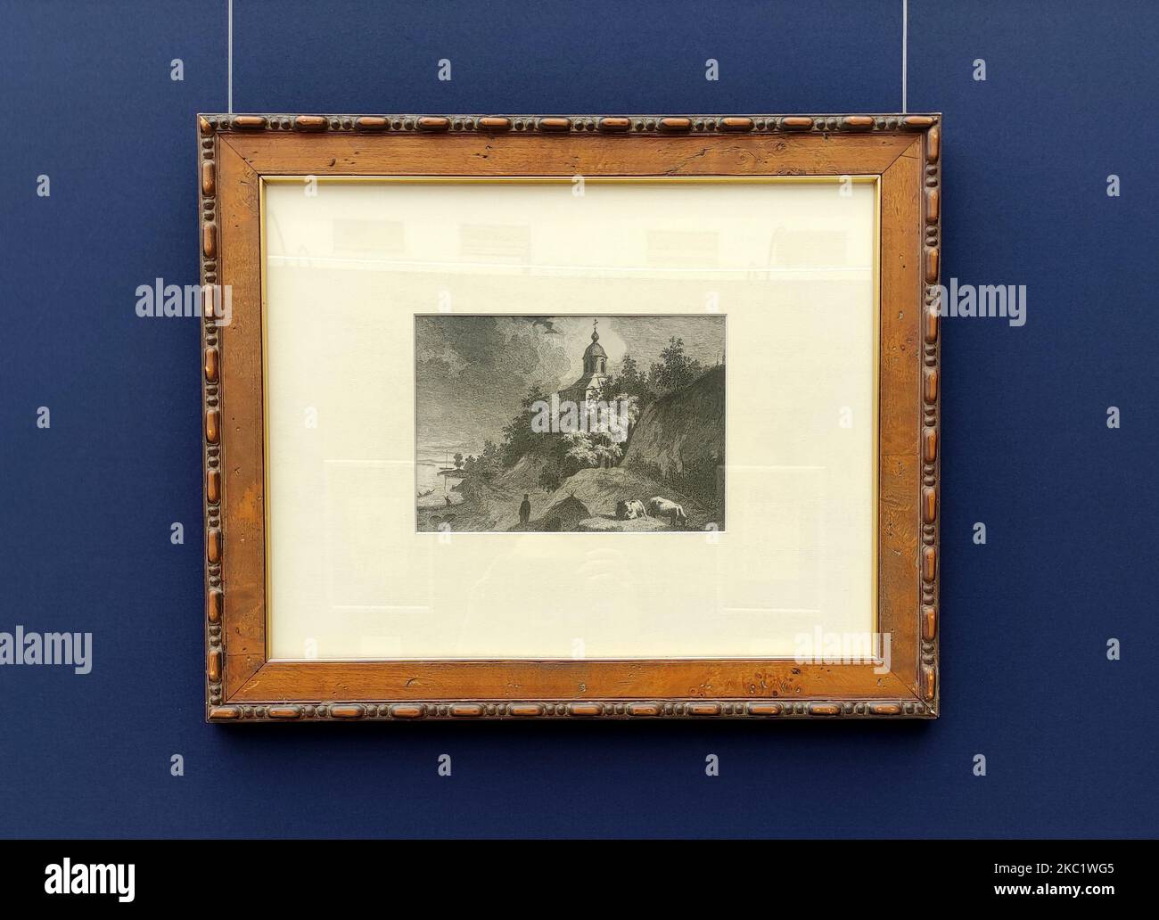 KYIV, UKRAINE - NOVEMBER 4, 2022 - The Vydubychi Monastery in Kyiv ...