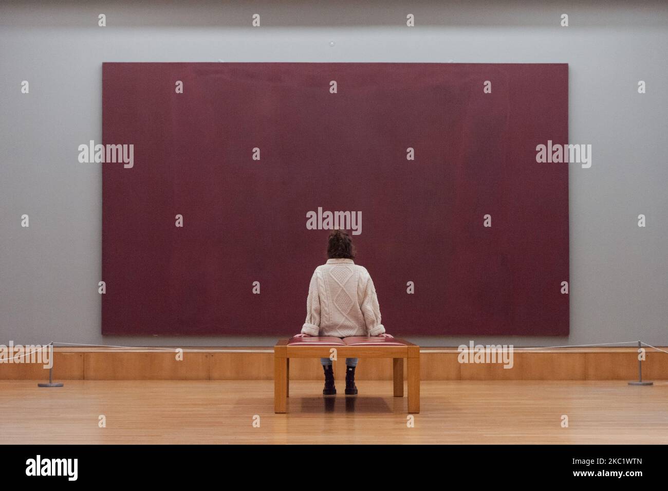 Rothko red on maroon hi-res stock photography and images - Alamy