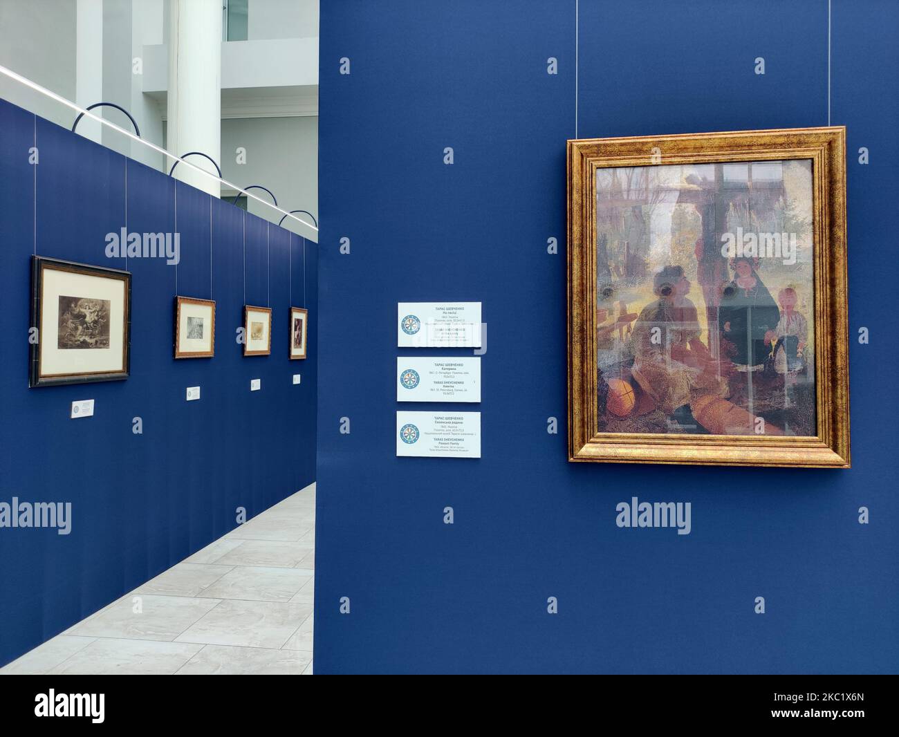 KYIV, UKRAINE - NOVEMBER 4, 2022 - 'At the Apiary' (1843) painting by ...