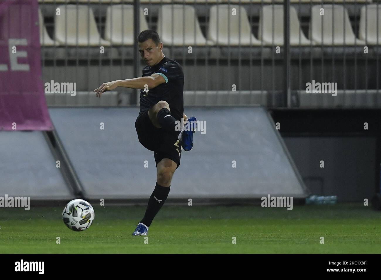 Stefan Lainer of Austria during match against Romania of UEFA Nations ...