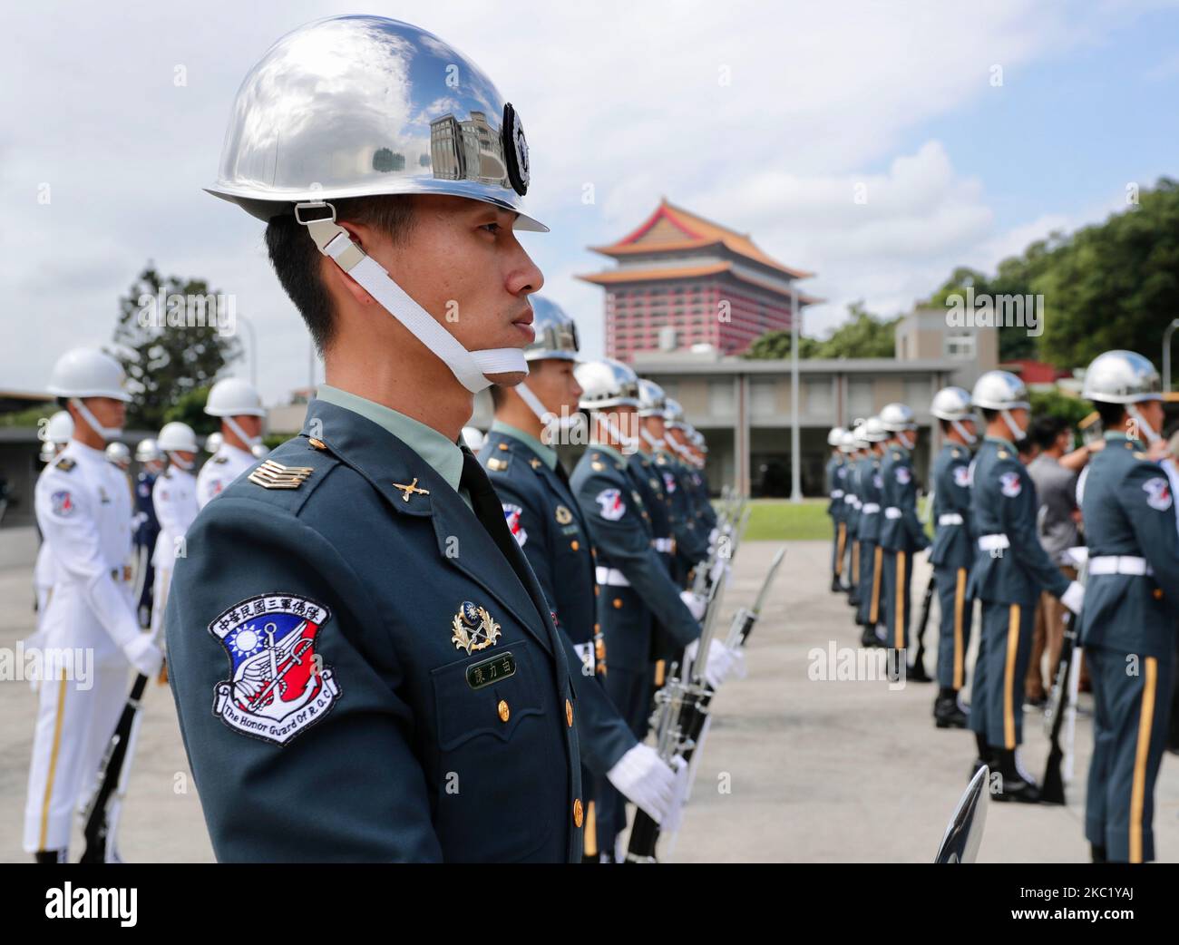 Tri-Service Honor Guards under the Ministry of National Defense ...