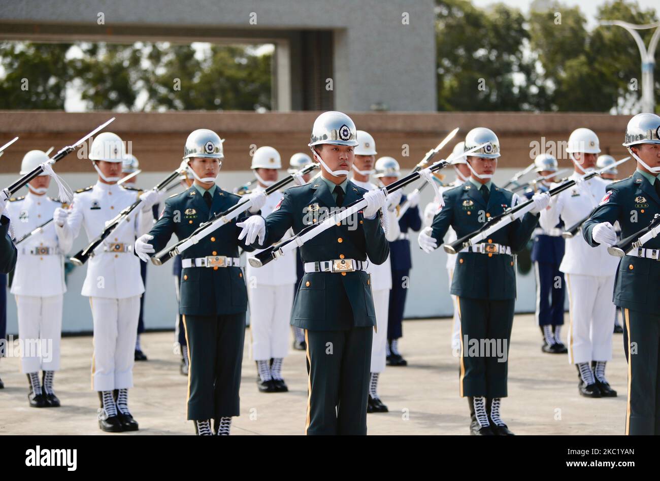 Tri-Service Honor Guards under the Ministry of National Defense ...