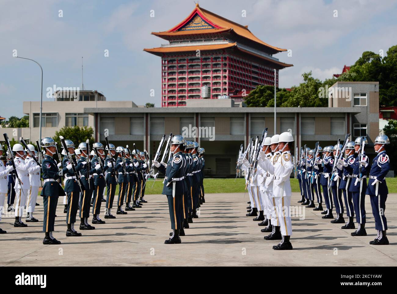 Tri-Service Honor Guards under the Ministry of National Defense ...